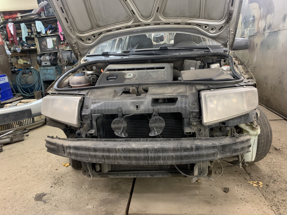 Начало кузовных работ — Skoda Fabia Mk1, 1,4 л., 2001 года | своими ...
