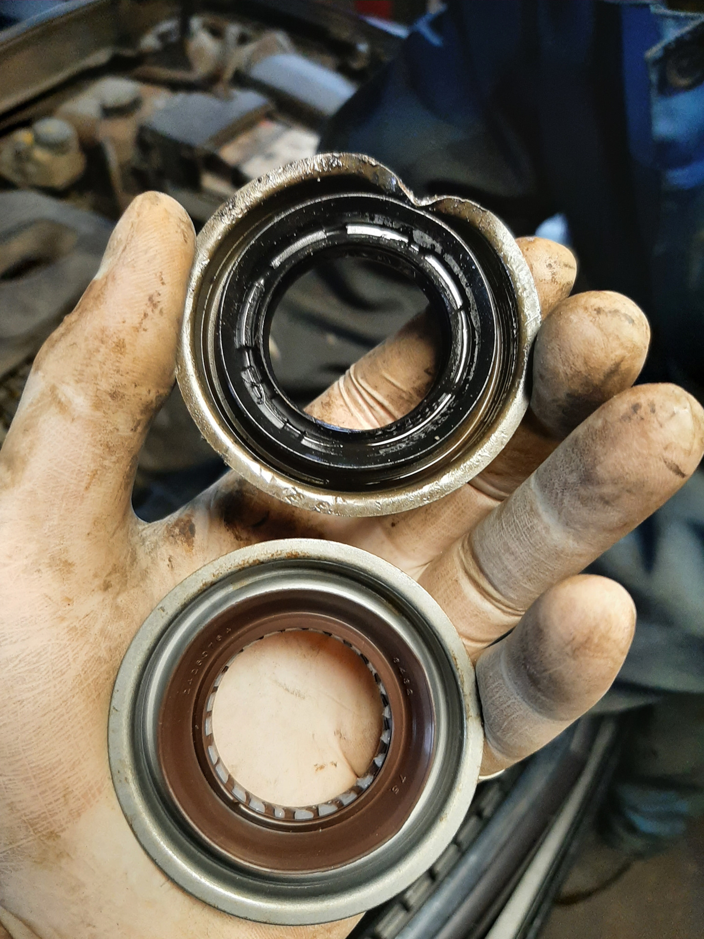 Сальники приводов АКПП — Chevrolet Malibu (8G), 2,4 л, 2013 года ...