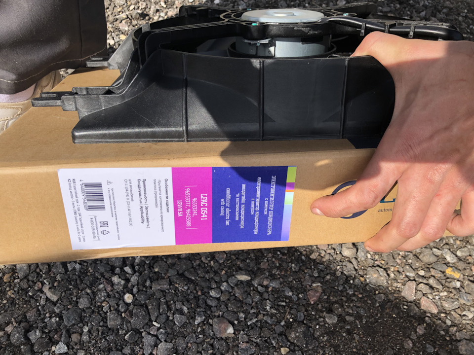 Установка второго вентилятора — Chevrolet Lacetti Sedan, 1,6 л, 2008 ...