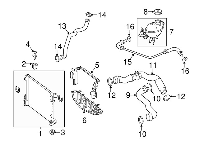 A0039971789 Уплотнительное кольцо системы охлаждения Mercedes ...