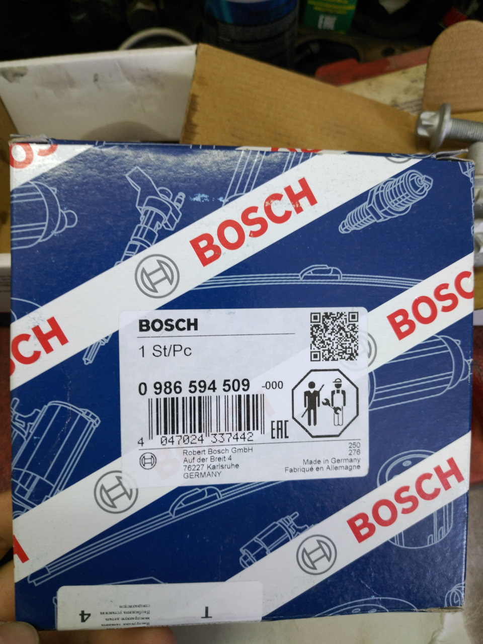 0986594509 Датчик частоты вращения колеса BOSCH | Запчасти на DRIVE2