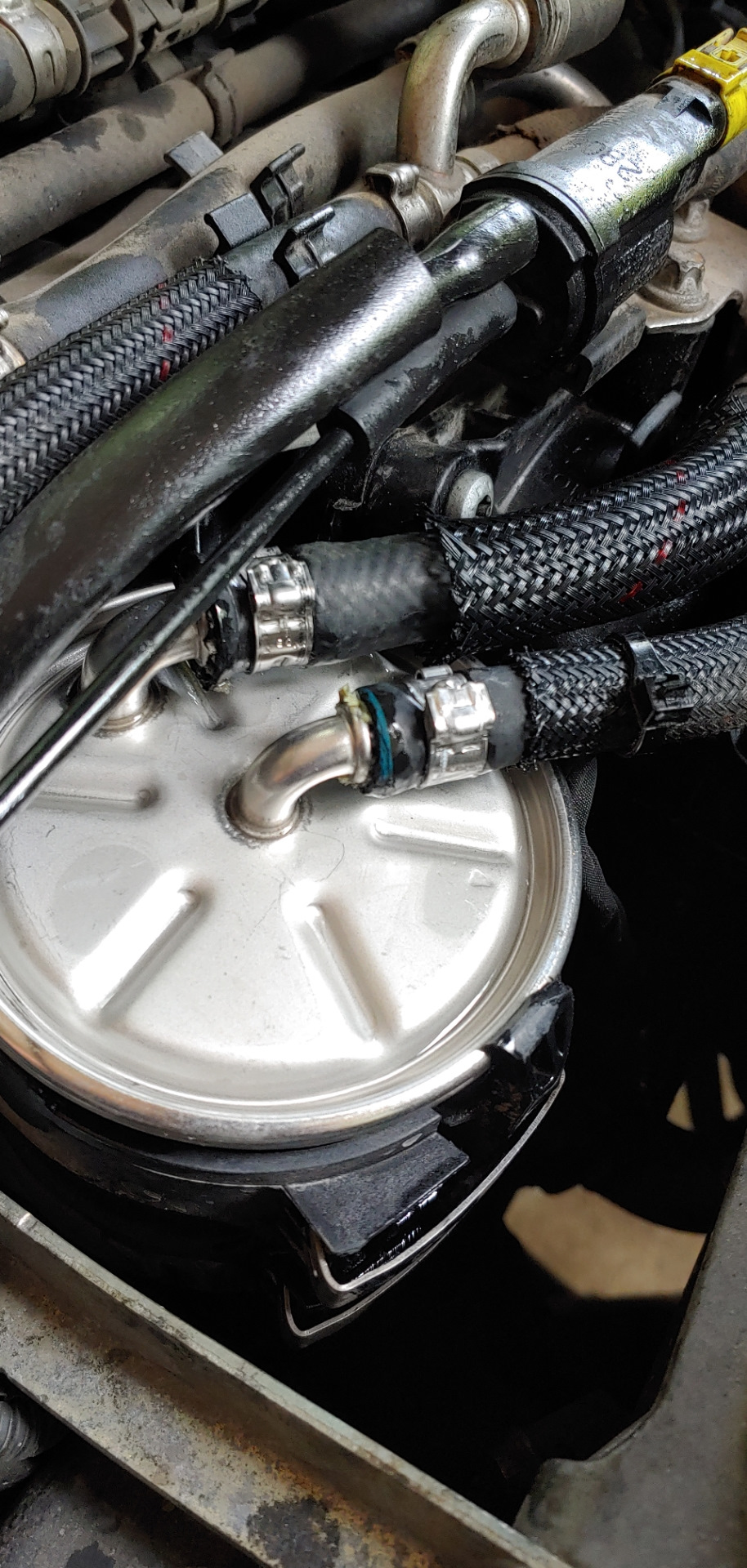 Замена масла и фильтров. — Mercedes-Benz E-Class (W211), 2,2 л, 2008 ...