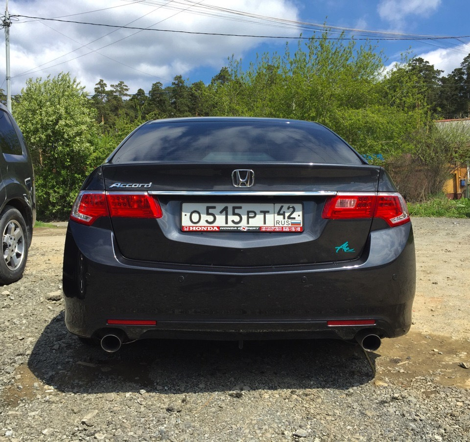Modulo! Trunk spoiler wing — Honda Accord (8G), 2,4 л, 2011 года ...
