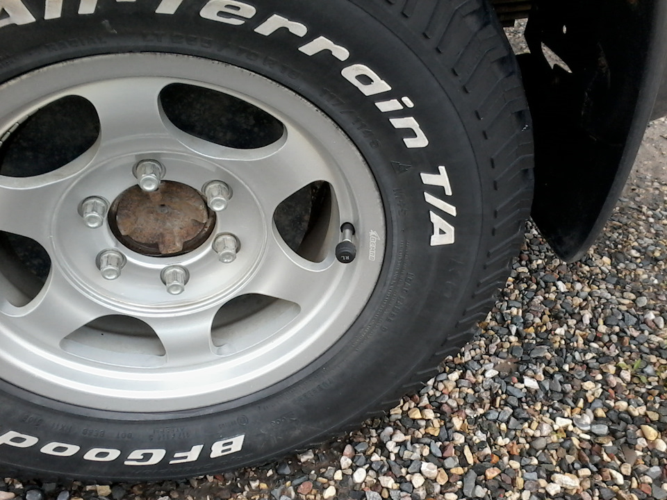 Контроль давления в шинах — Mazda BT-50, 2,5 л, 2007 года | аксессуары ...