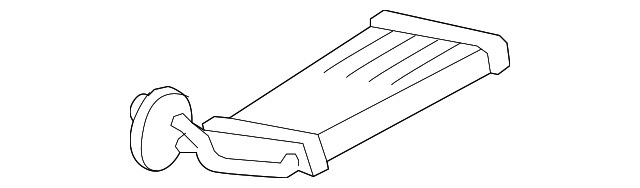 MR500659 Радиатор печки передний Mitsubishi | Запчасти на DRIVE2