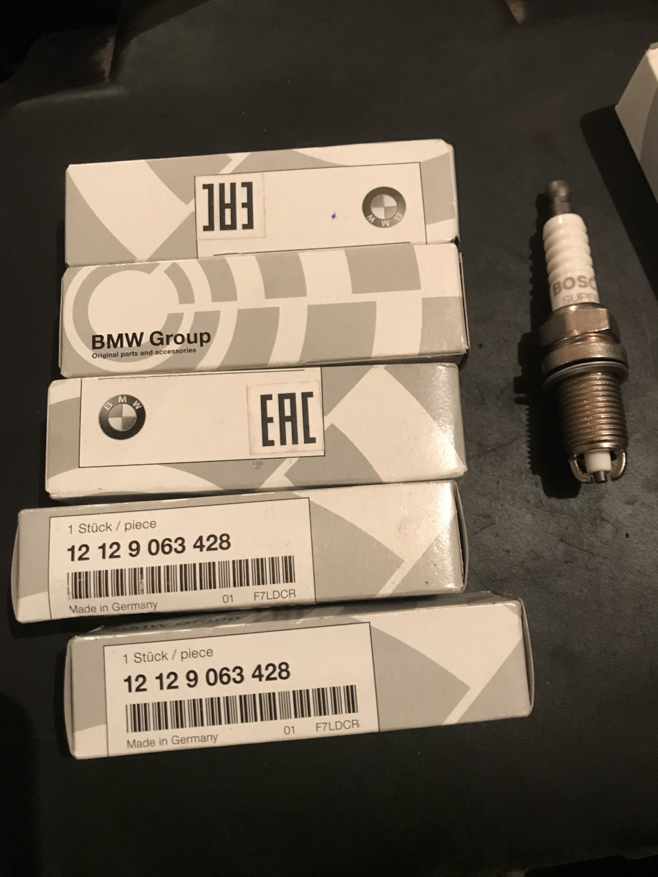 12129063428 Свеча зажигания BMW | Запчасти на DRIVE2
