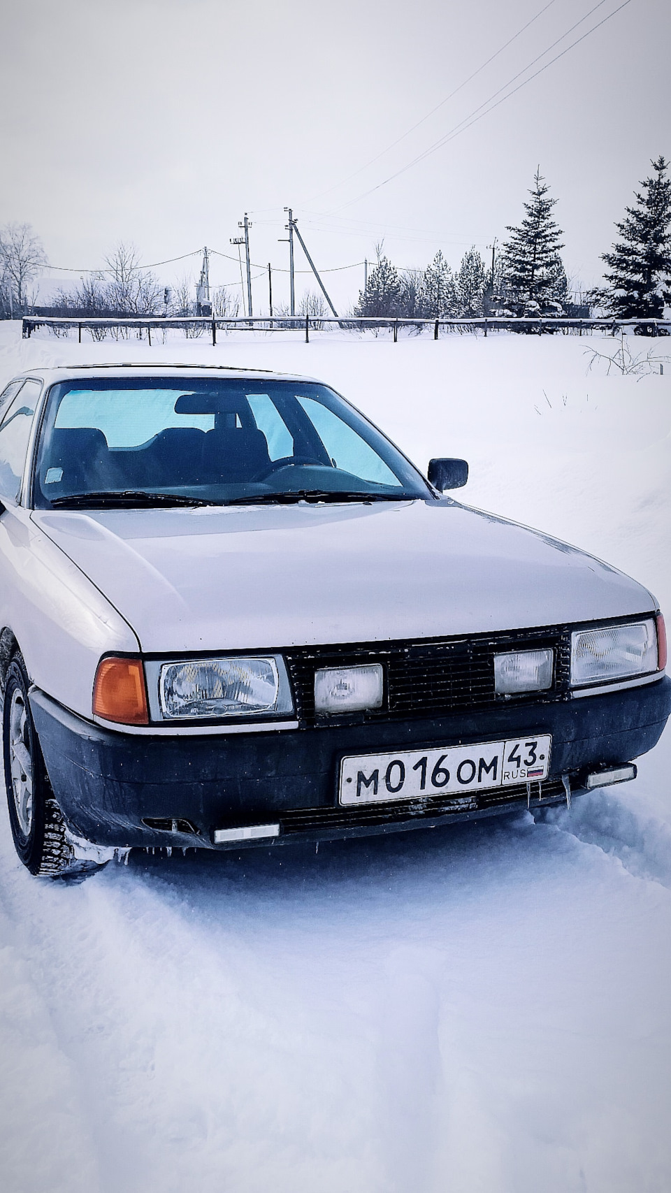 Решетка радиатора Ауди 80 б3 было/стало — Audi 80 (B3), 1,8 л, 1988 ...