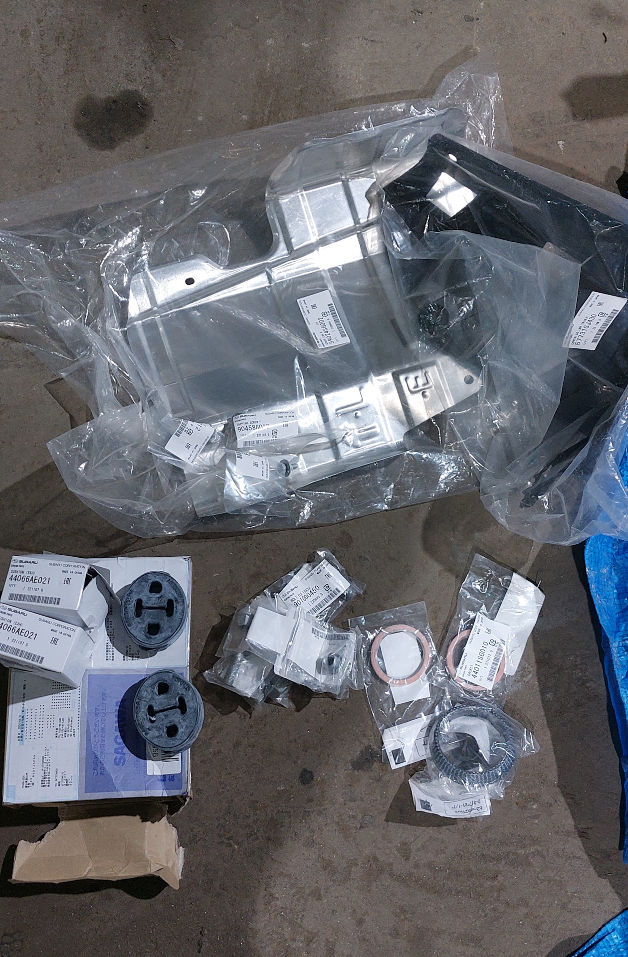 Двойной выхлоп Ganador — Subaru Forester (SK), 2,5 л, 2020 года ...