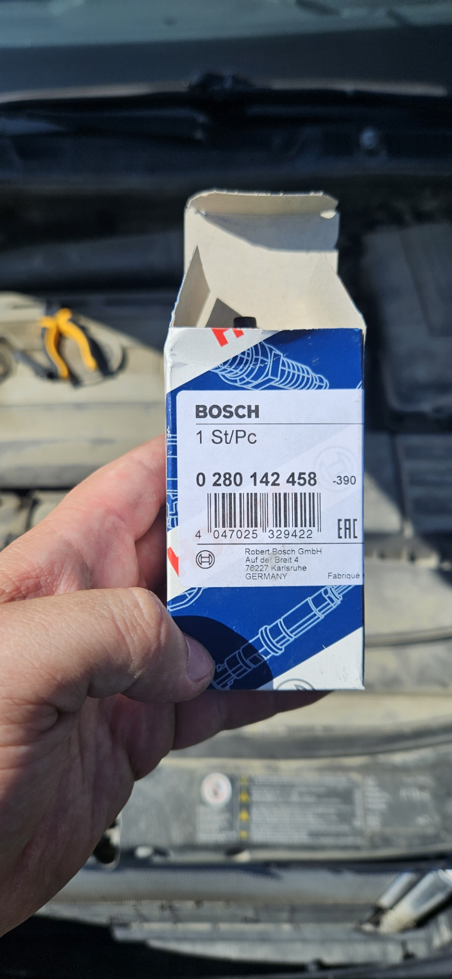 0280142458 клапан вентиляции топливного бака BOSCH | Запчасти на DRIVE2