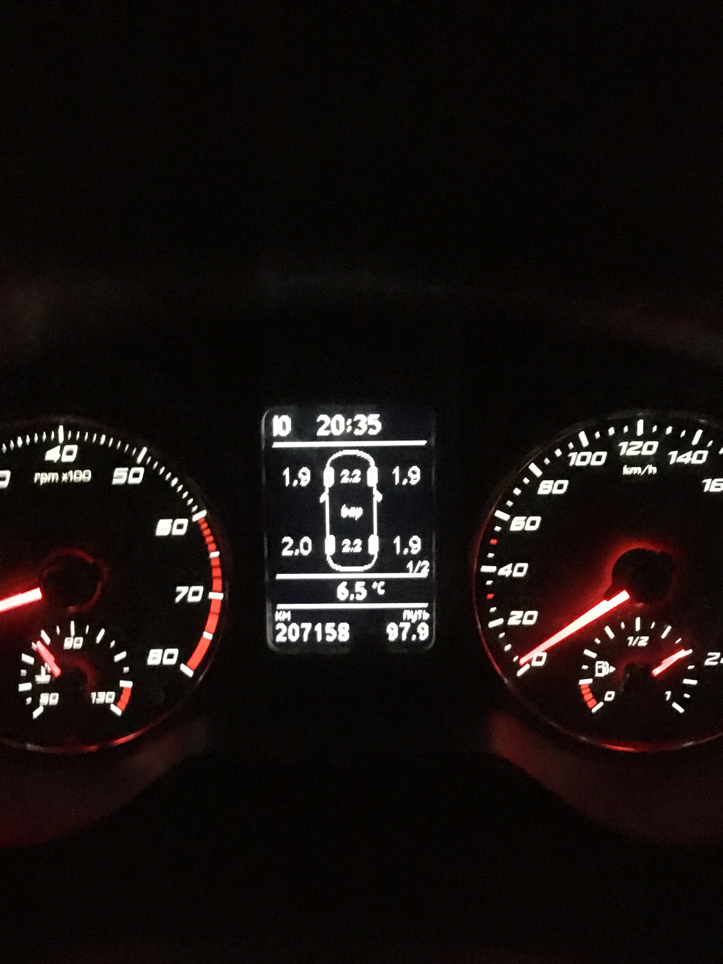 Прямой контроль давления в шинах RDKS (PR-7K3) — Volkswagen Polo Sedan ...