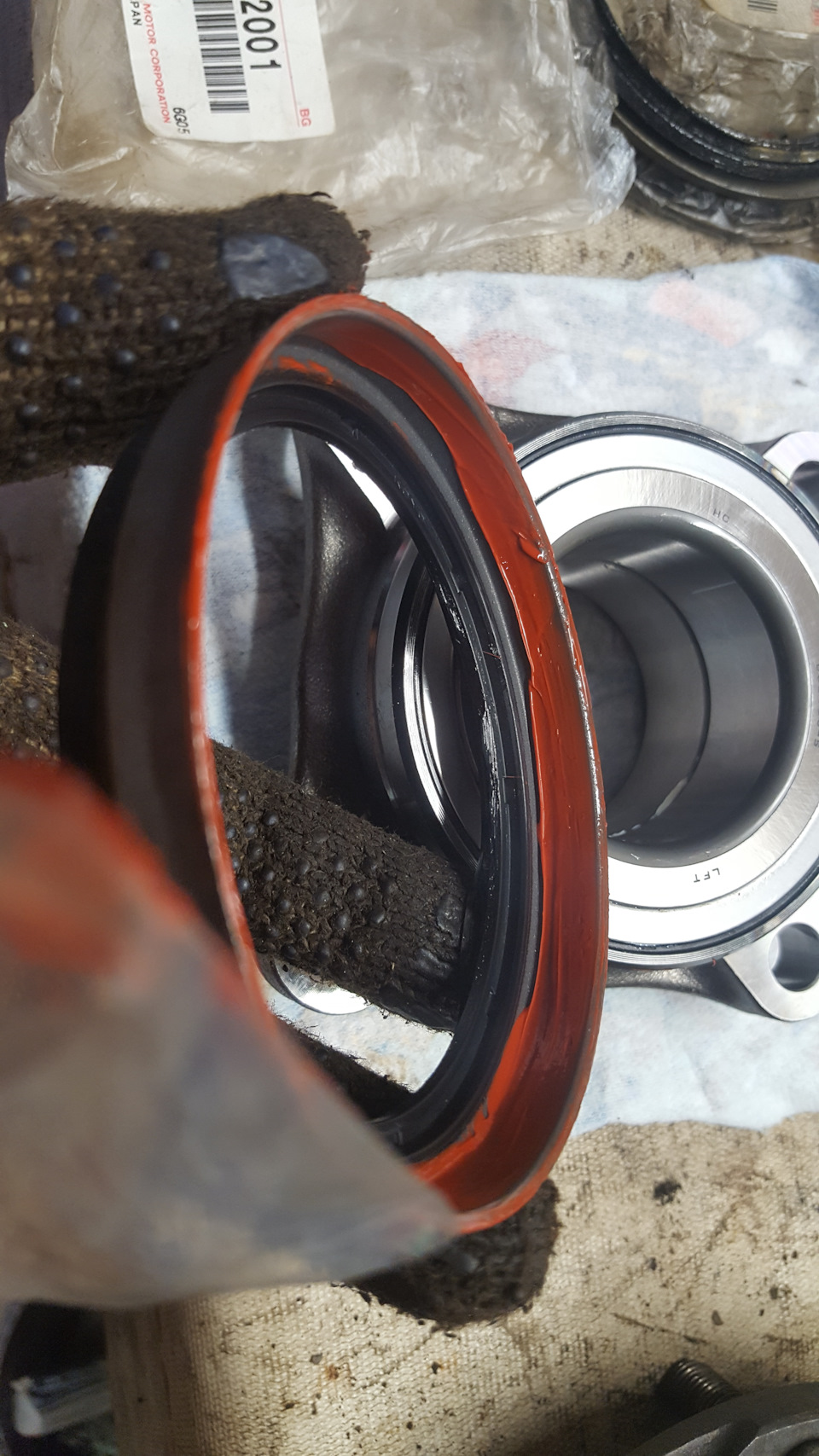 ИНСТРУКЦИЯ: Замена переднего ступичного подшипника — Toyota Land ...