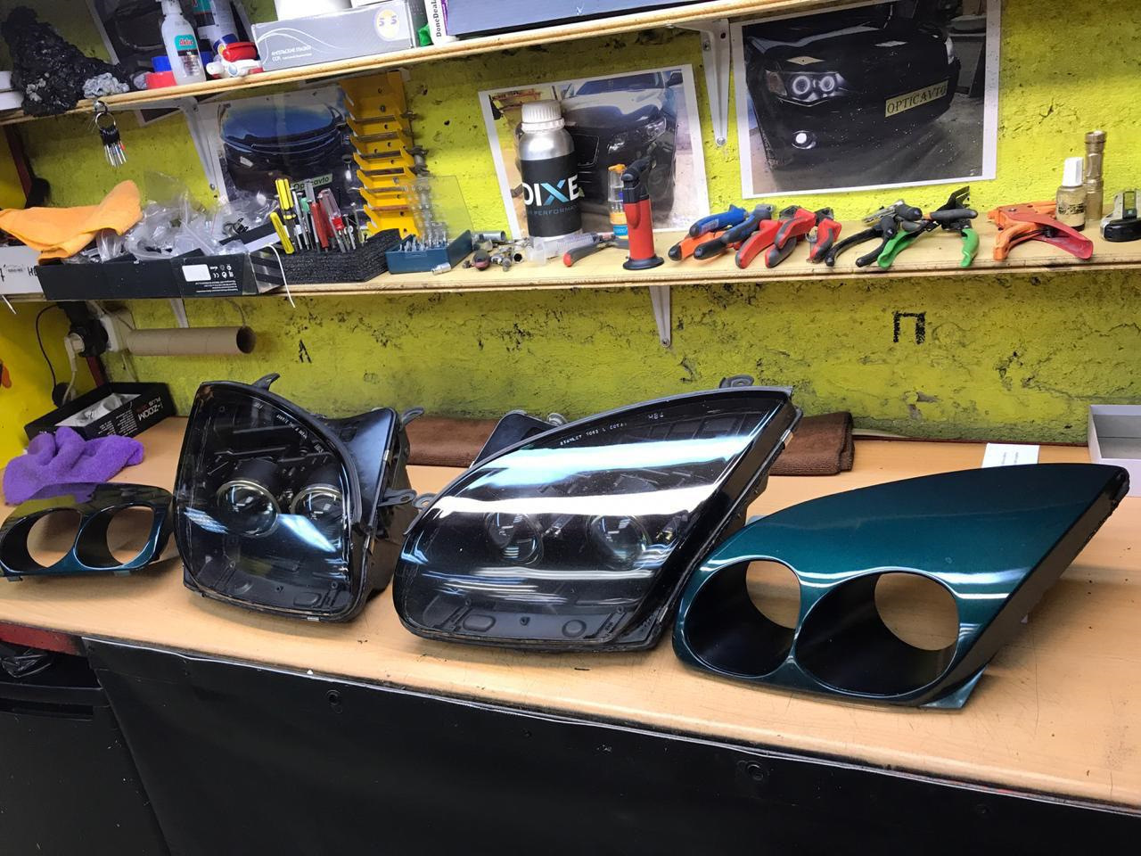 Фары Robo-Mod — Mitsubishi 3000 GT, 3,5 л, 1994 года | стайлинг | DRIVE2