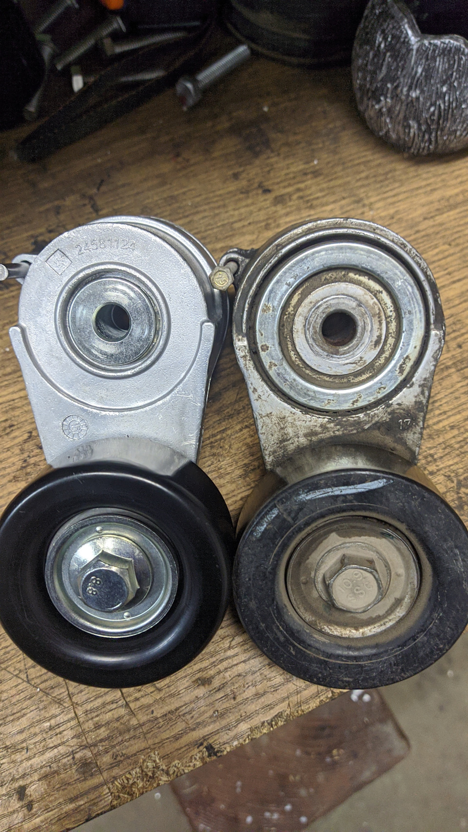 Натяжитель ремня с AliExpress — Jeep Wrangler (JK), 2,8 л, 2008 года ...