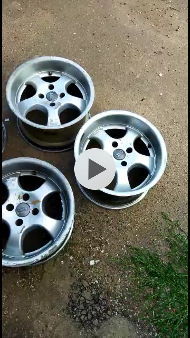 Расстанусь с R16 4 108 9j😥🔥 — Audi 80 B4 2 л 1994 года колёсные