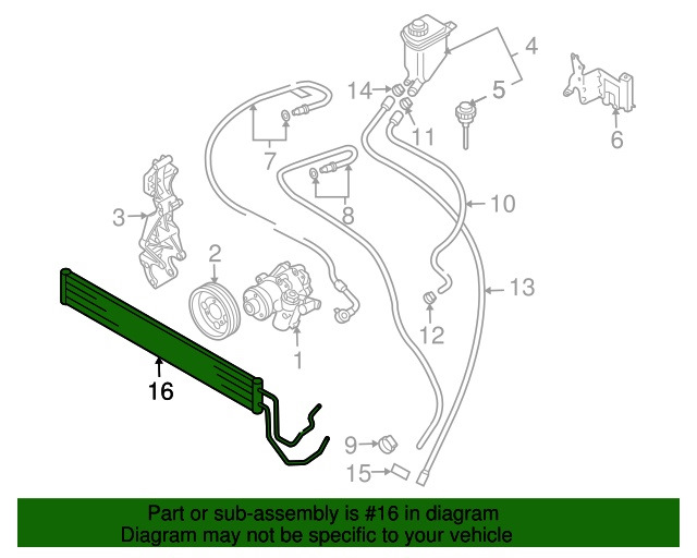7L8422885A Радиатор, масляный VAG | Запчасти на DRIVE2