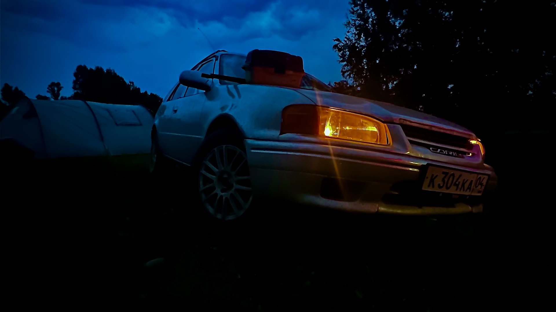 Toyota Sprinter Carib (AE110G) 1.8 бензиновый 1995 | Серый на DRIVE2