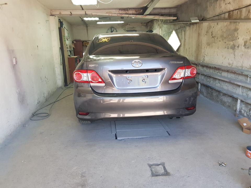 Полурест. — Toyota Corolla (140/150), 1,6 л, 2007 года | ДТП | DRIVE2