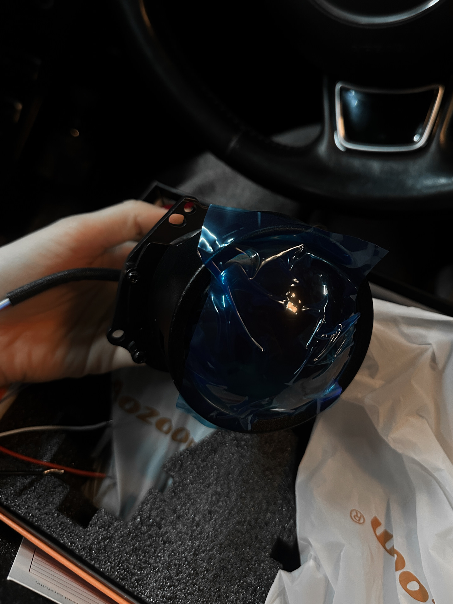 Замена штатного ксенона на LED-линзы Aozoom A21 — Audi A4 (B8), 1,8 л ...