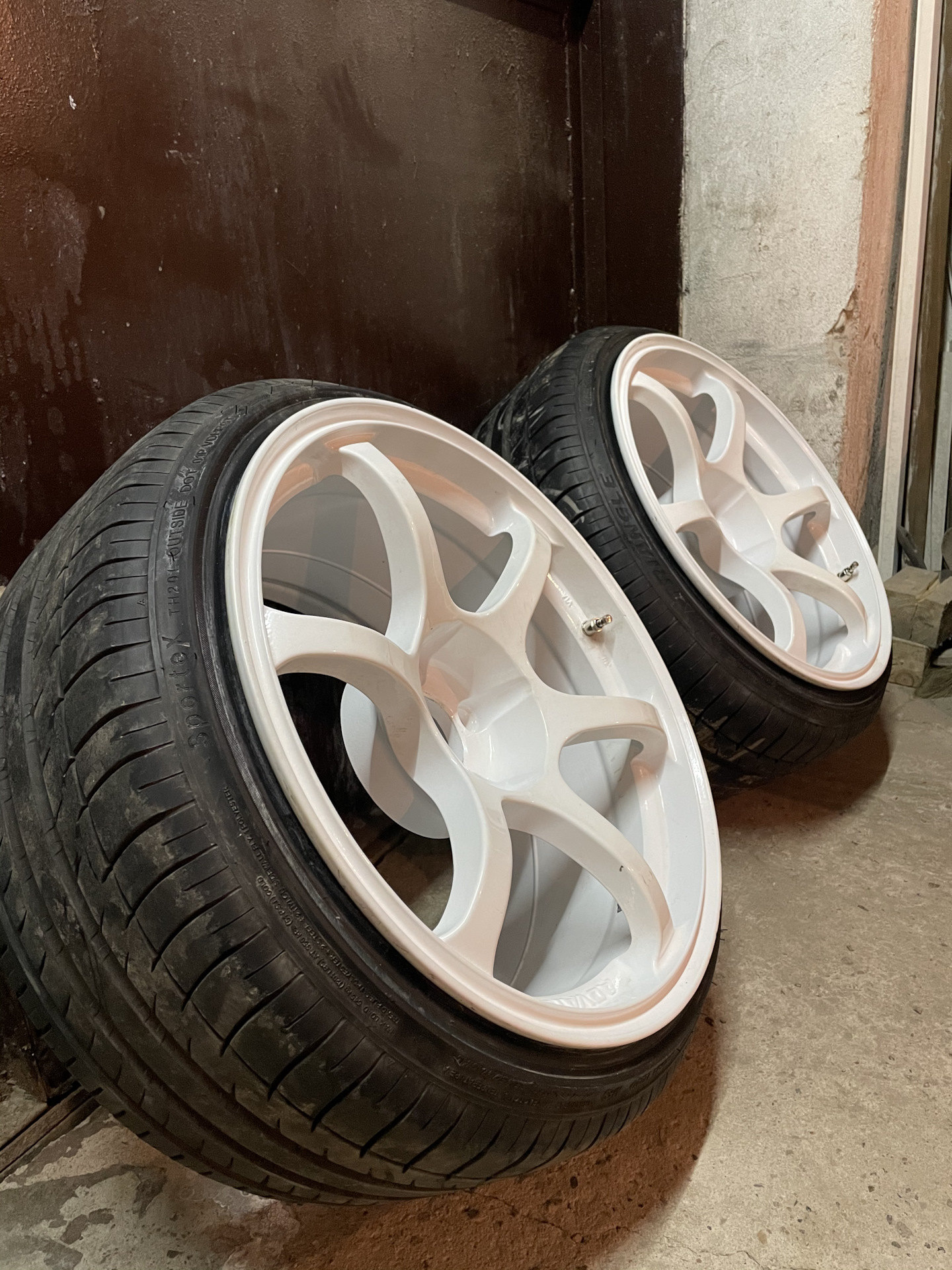 Advan racing RG2 18x10j et25/35 — Subaru Impreza WRX STI (GD), 2 л ...