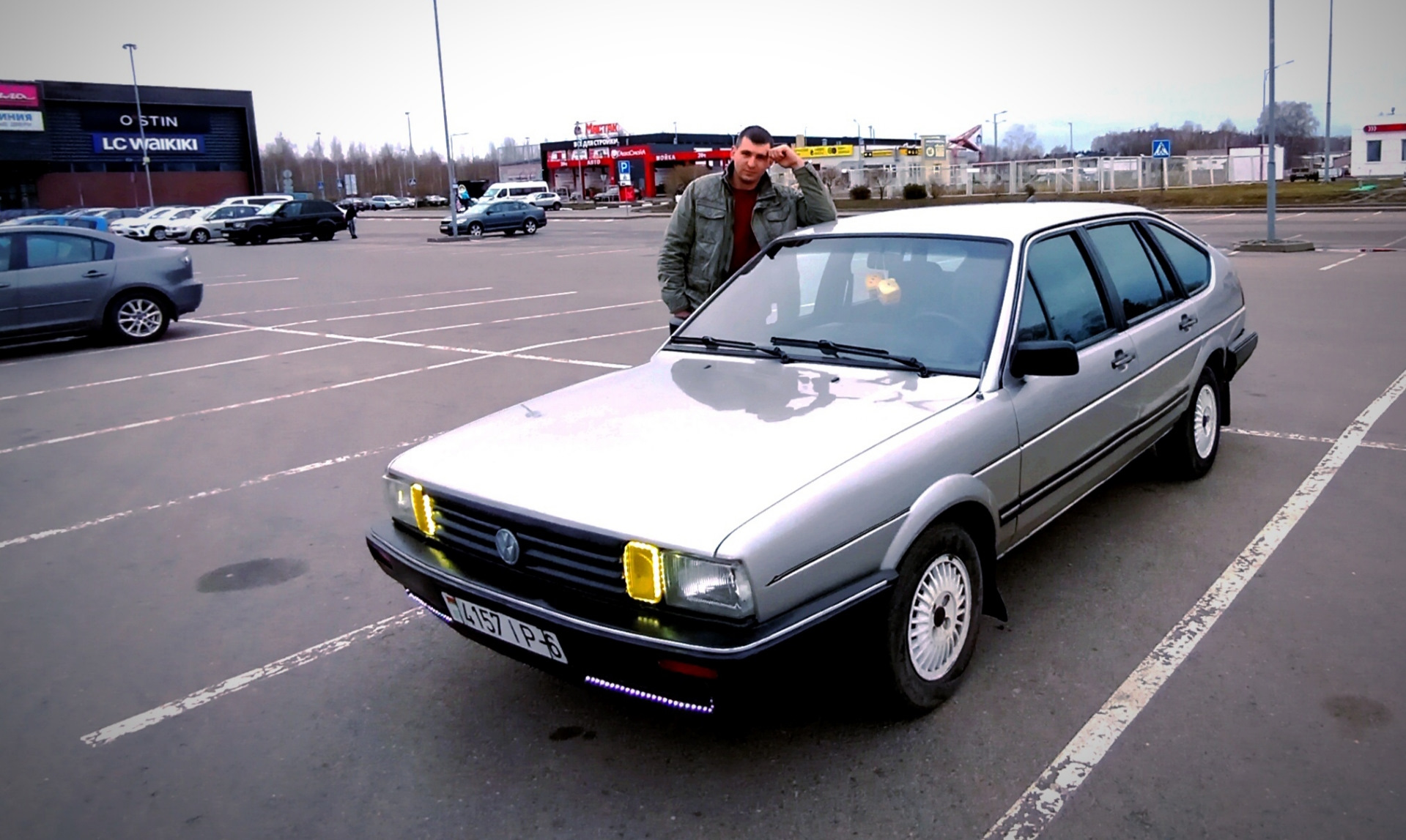 Стильно, молодёжно 😉 — Volkswagen Passat B2, 1,8 л, 1985 года ...