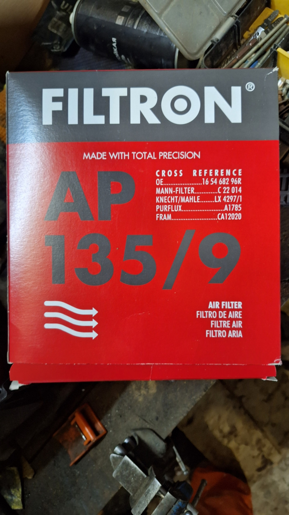 165468296R Фильтр возд RENAULT | Запчасти на DRIVE2