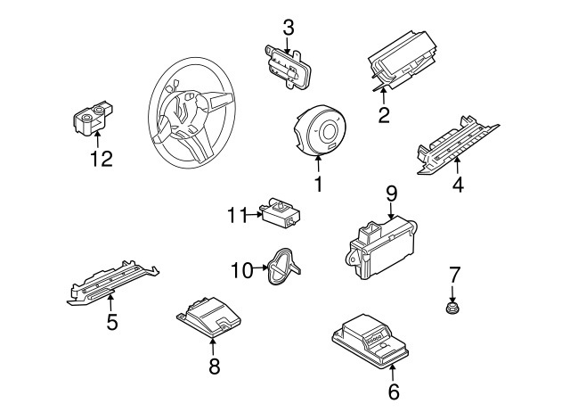 65776942102 Side Sensor BMW | Запчасти на DRIVE2