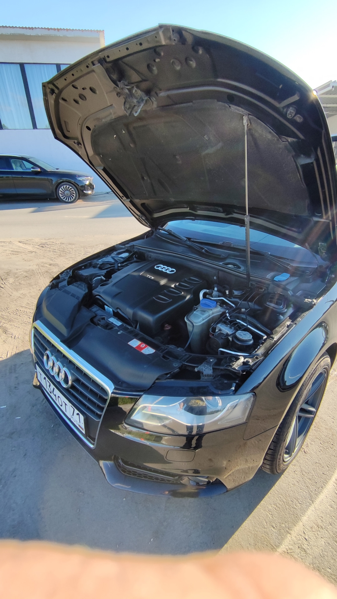 Попадос на рейку и уборка под капотом — Audi A4 (B8), 2 л, 2008 года | поломка | DRIVE2