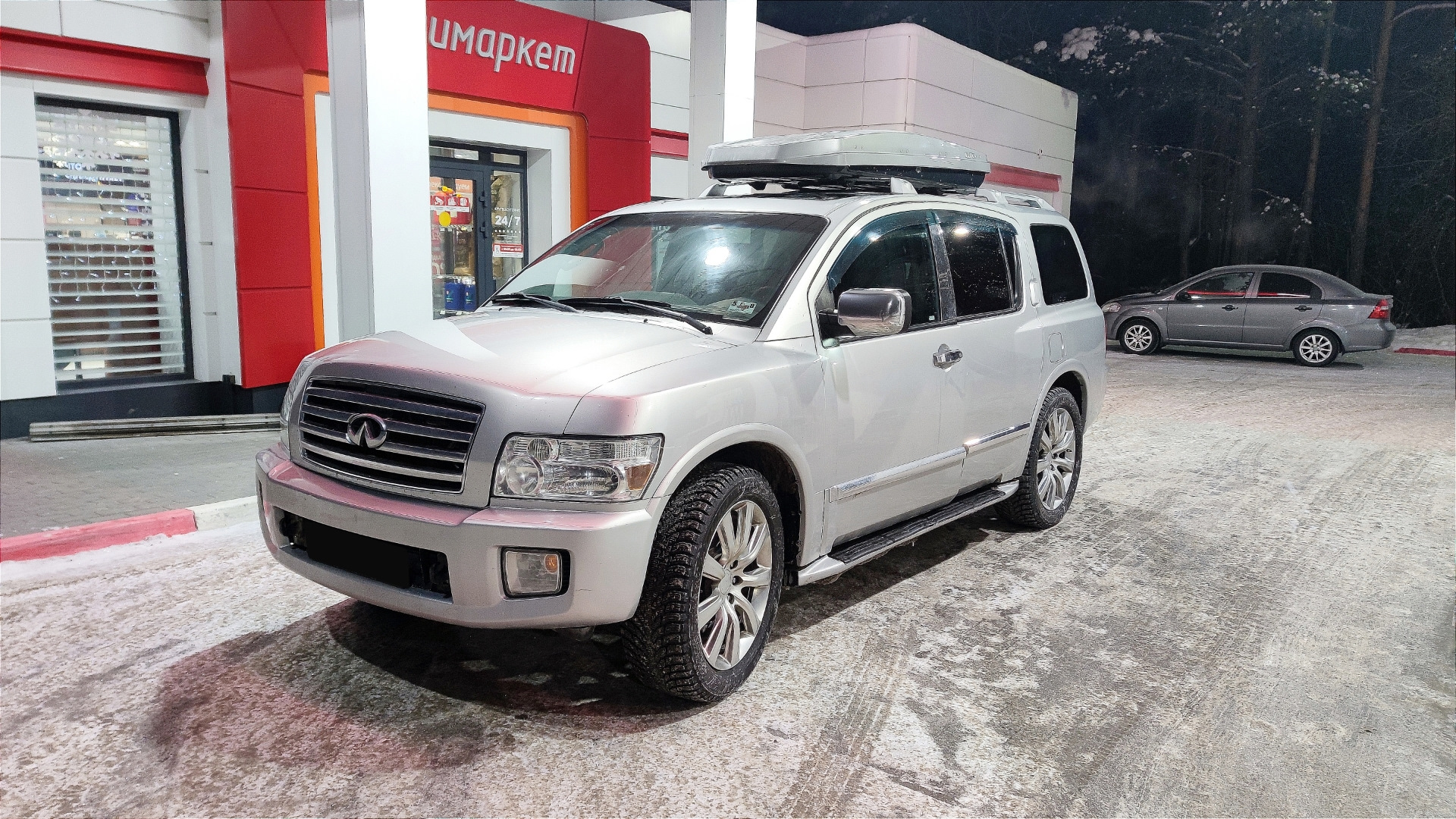 Фото 12.12.22 — Infiniti QX56 (1G), 5,6 л, 2004 года | фотография | DRIVE2