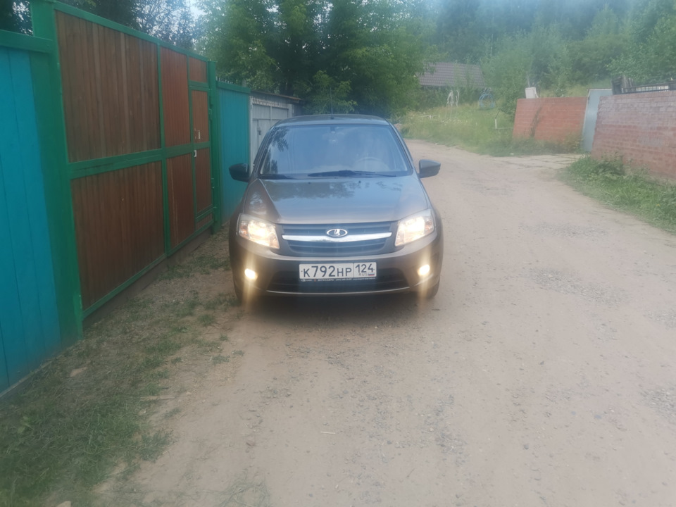 Подключение туманок — Lada Гранта, 1,6 л, 2017 года | аксессуары | DRIVE2