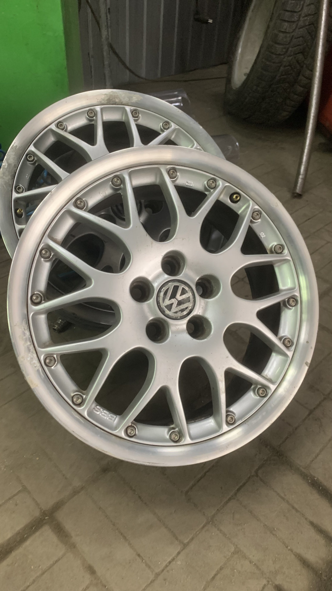 Диски BBS Rs 771 — Volkswagen Polo Hatchback Mk5, 1,6 л, 2010 года ...