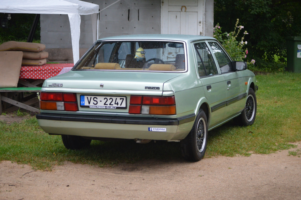 Youngtimer & Freshtimer JAPMEET — Mazda 626 II (GC), 1,6 л, 1983 года | встреча | DRIVE2