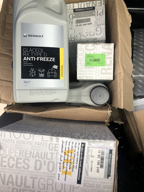 164038899R Фильтр топлвный дизель RENAULT | Запчасти на DRIVE2