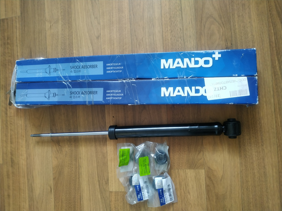 Замена задних амортизаторов — KIA Picanto (1G), 1,1 л, 2007 года ...