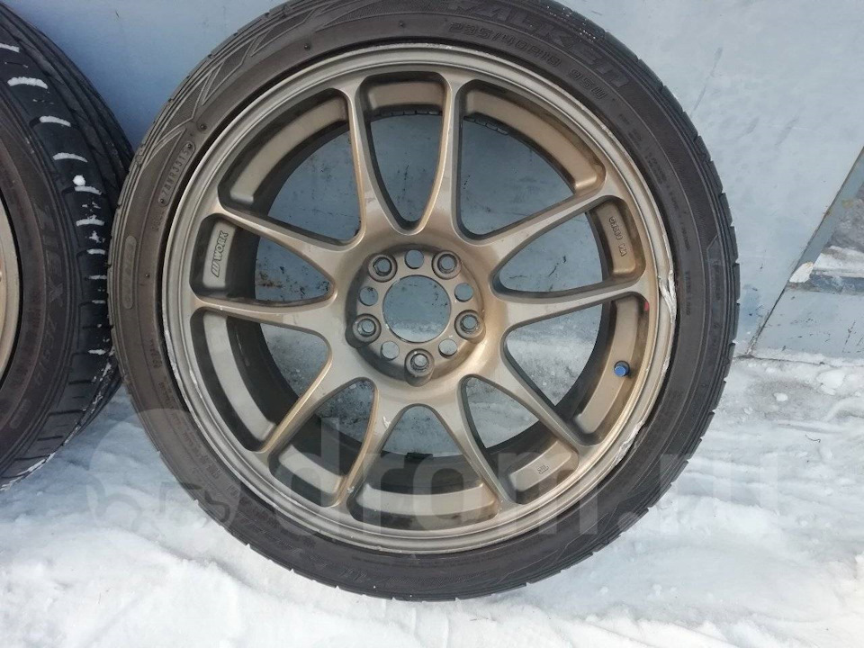 Кованые диски Work 7,5Jx18 ET48 5x114,3 на Honda Accord (8G), Toyota ...