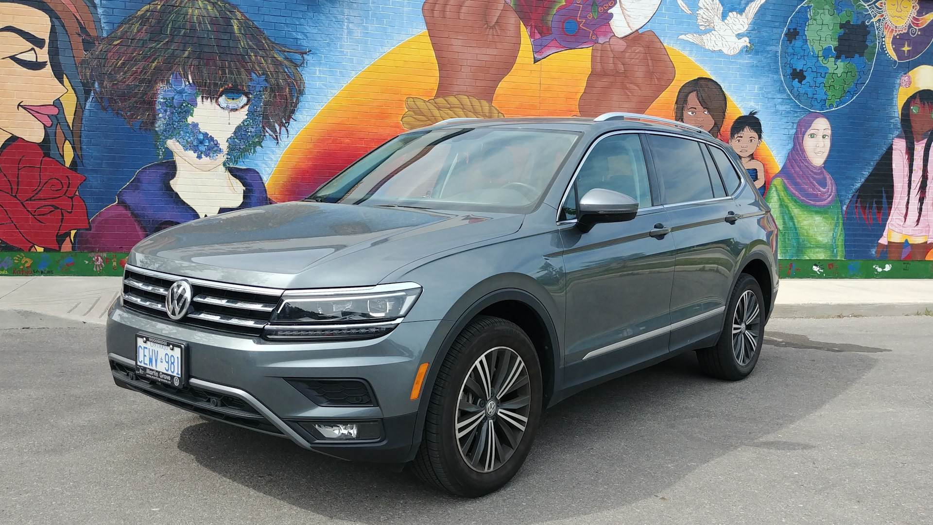 Volkswagen Tiguan (2G) 2.0 бензиновый 2018 | 2,0 tsi 180hp shadow cat ...