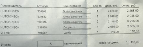 538605 Опора двигателя прав VOLVO: S60 00-, S80 98-06, V70 II 00-, XC ...