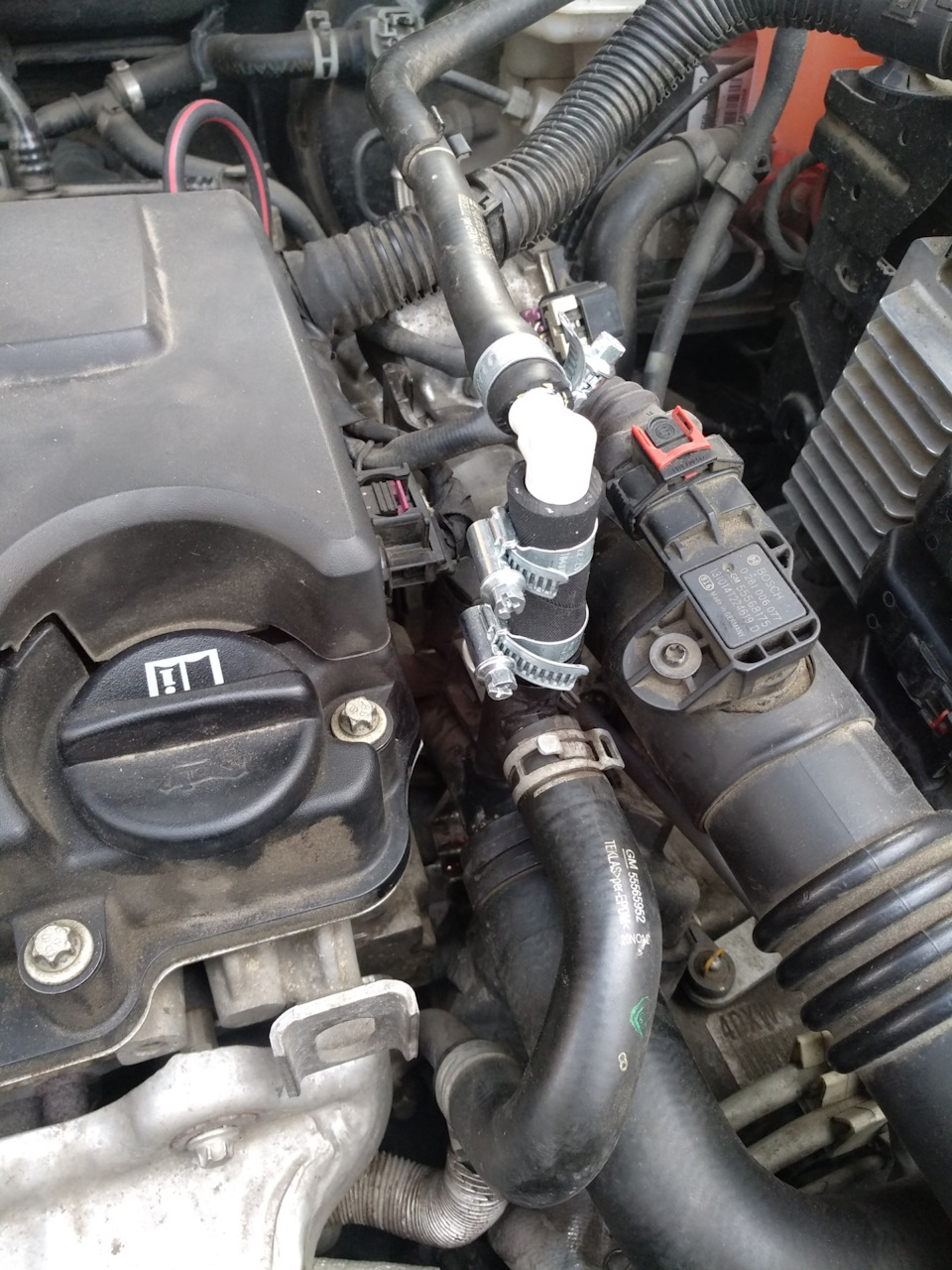 55565952 Шланг маслоохладителя GM | Запчасти на DRIVE2