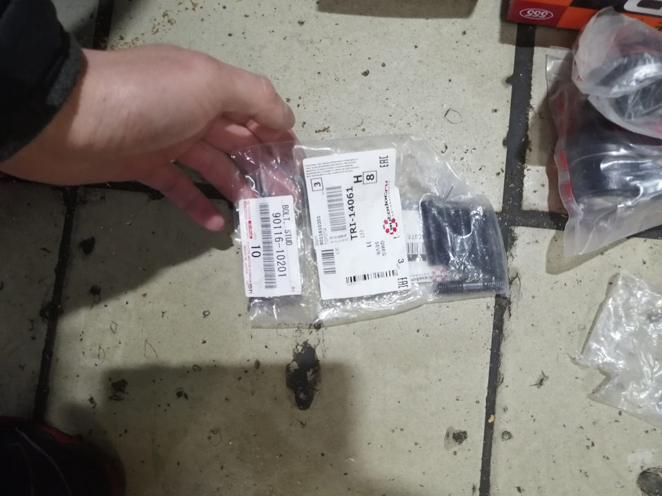 Ремонт передней подвески — Lexus LX (UZJ100), 4,7 л, 2004 года ...