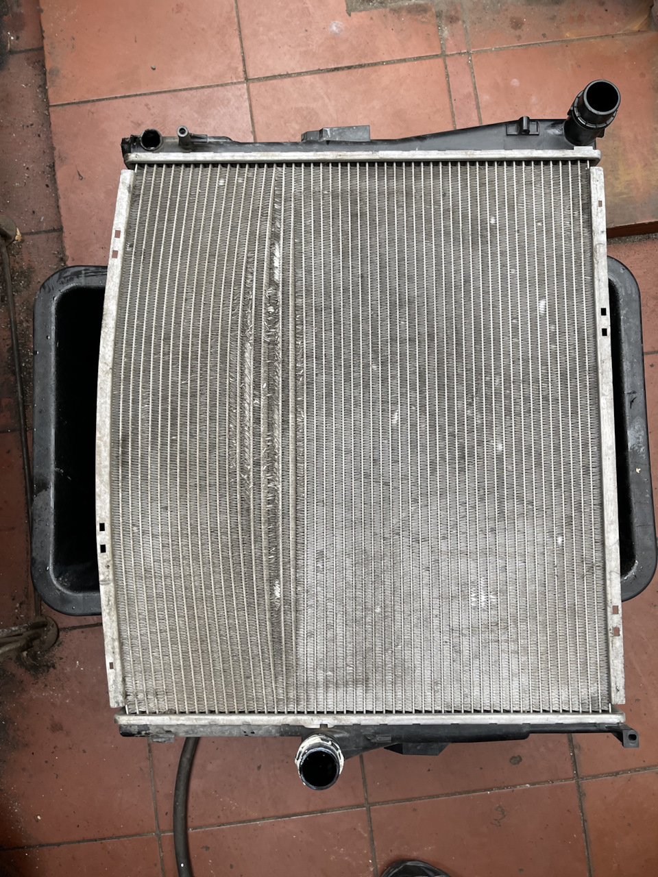 6. Замена радиатора — BMW X3 (E83), 3 л, 2004 года | плановое ТО | DRIVE2