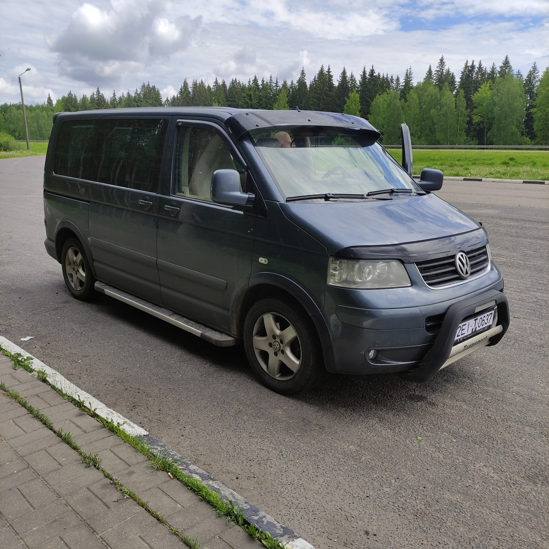 Первый день, первое изменение и удивление — Volkswagen Multivan (T5), 2 ...