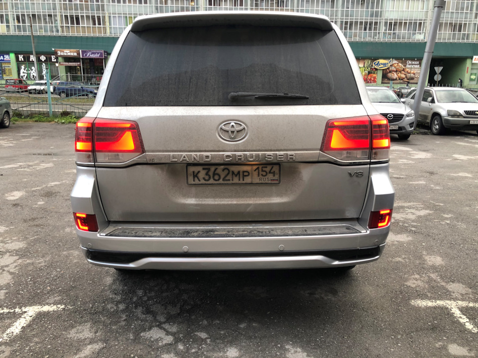 Отремонтировал после ДТП + новый режим задних ПТФ. — Toyota Land ...