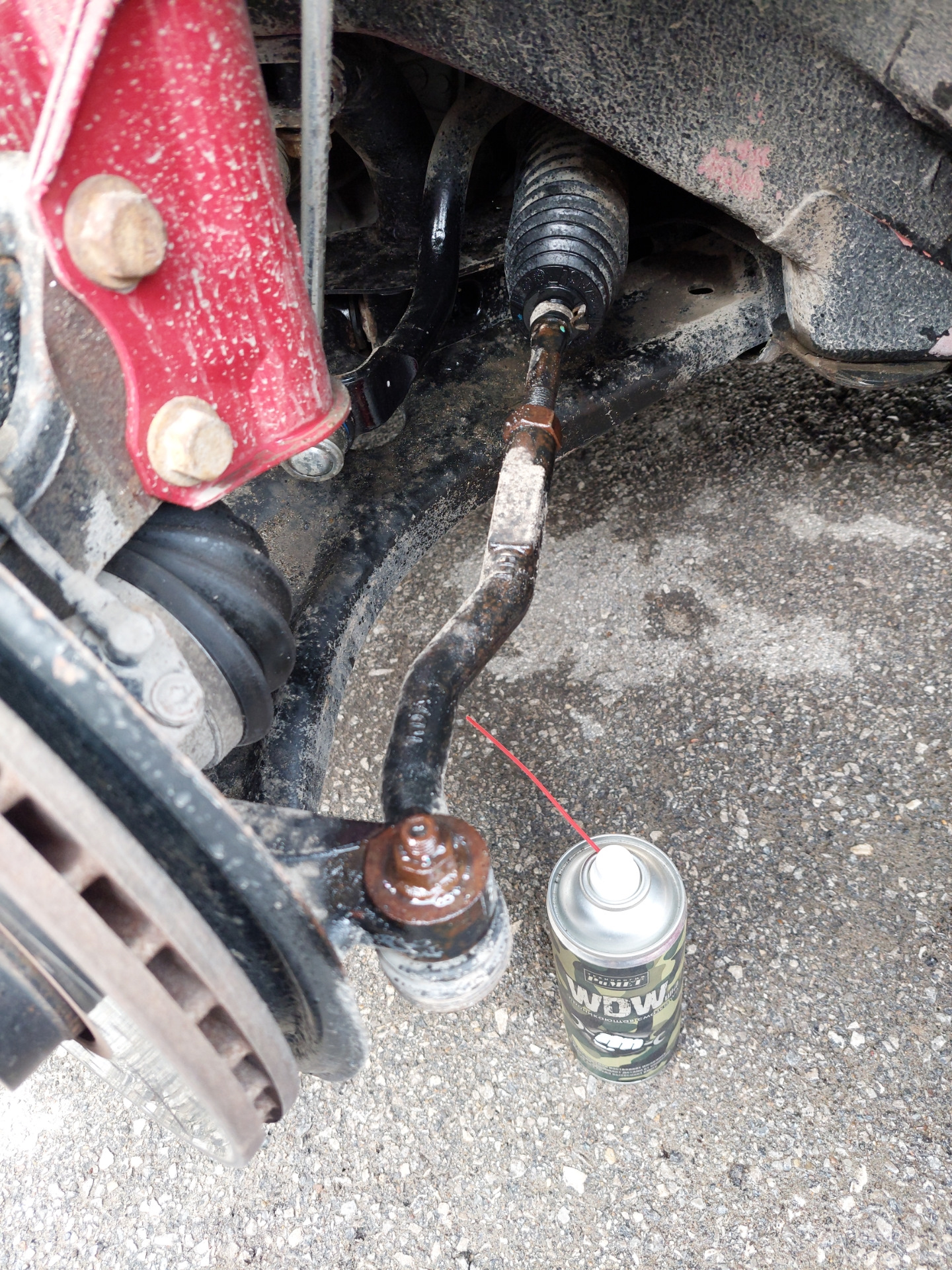 Замена рулевых наконечников на TRT — Lada Vesta (1G), 1,6 л, 2016 года ...