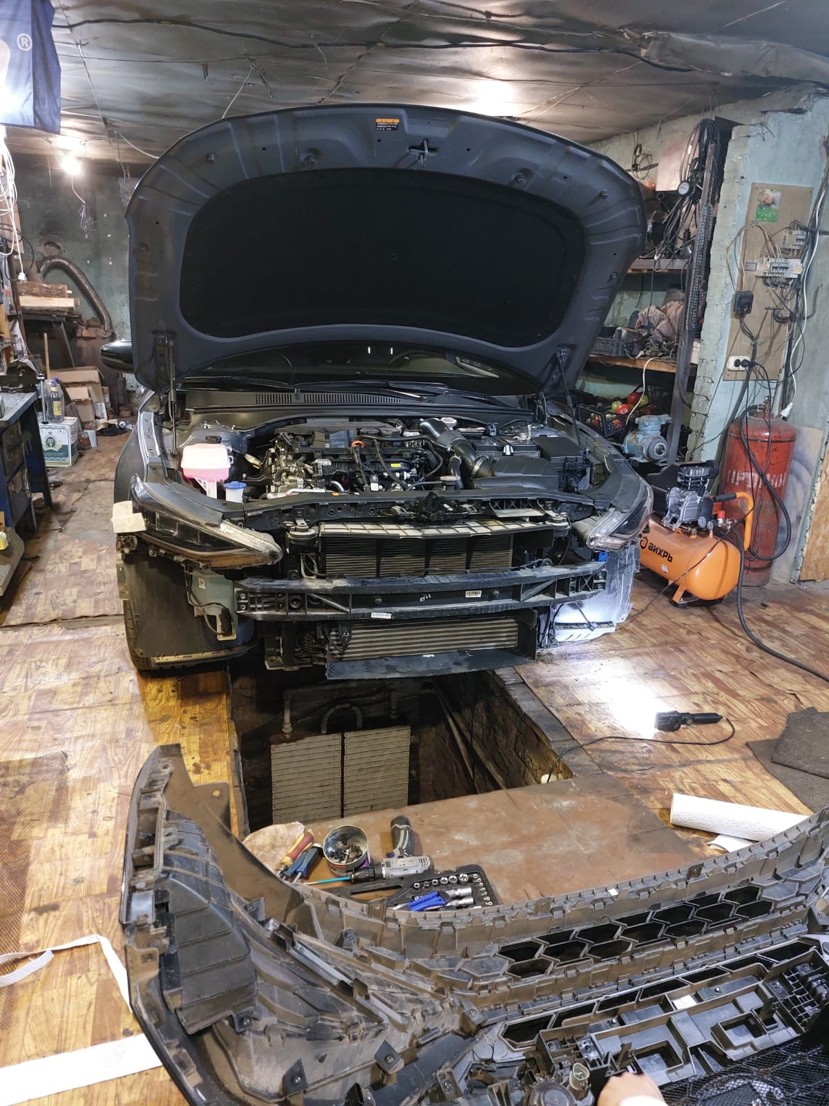 Сетка в бампер — Hyundai Lafesta, 1,5 л, 2023 года | другое | DRIVE2