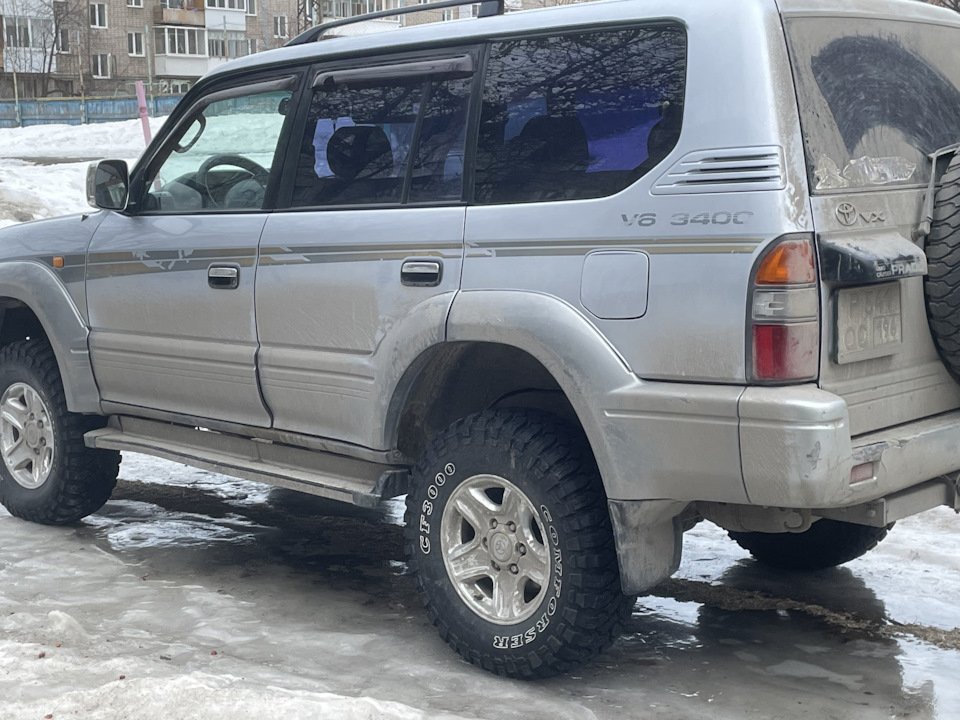 Смена дисков — Toyota Land Cruiser Prado 90-series, 3,4 л, 1997 года ...