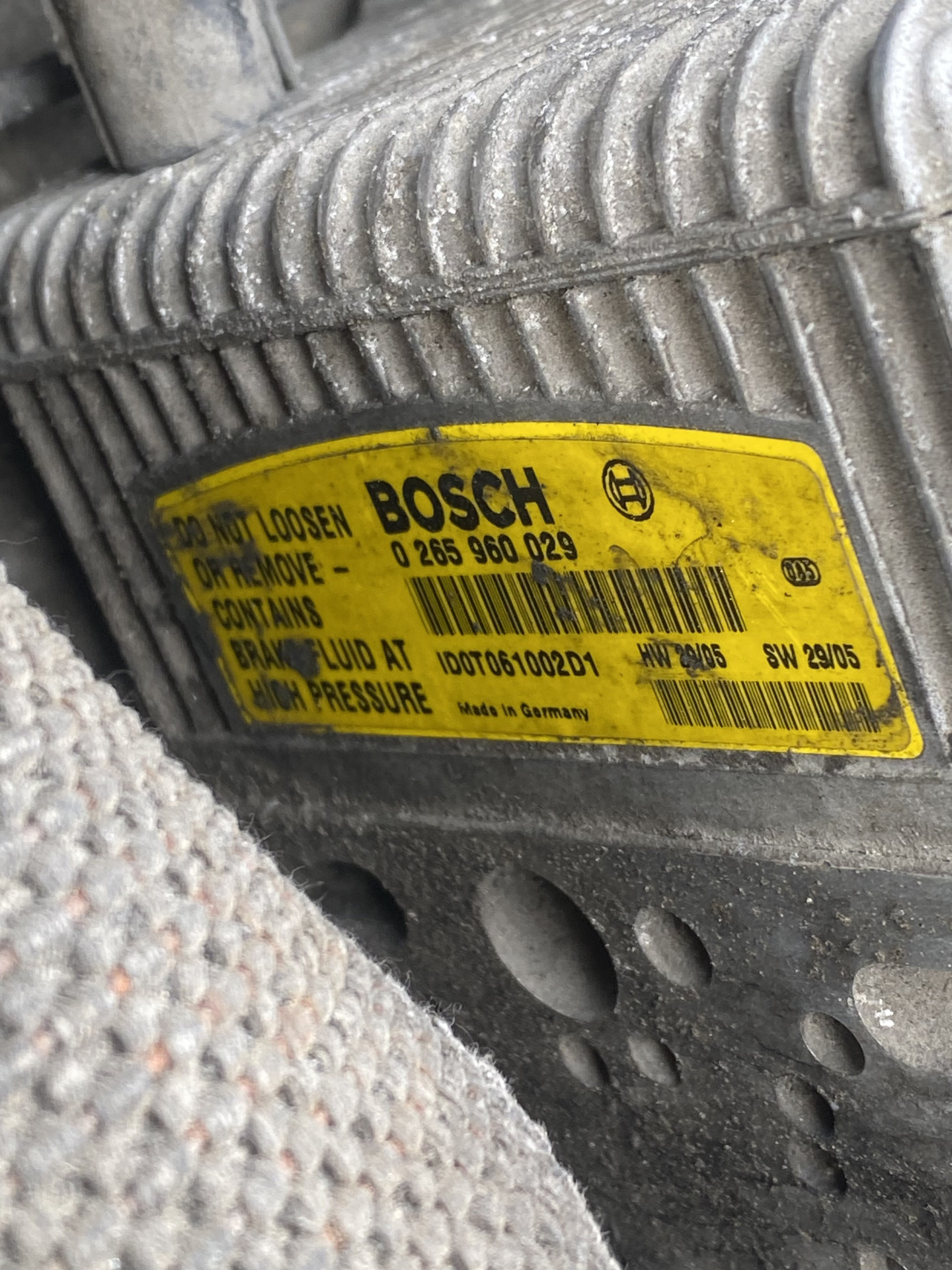 Блок SBC продолжение — Mercedes-Benz CLS (W219), 3,5 л, 2004 года ...