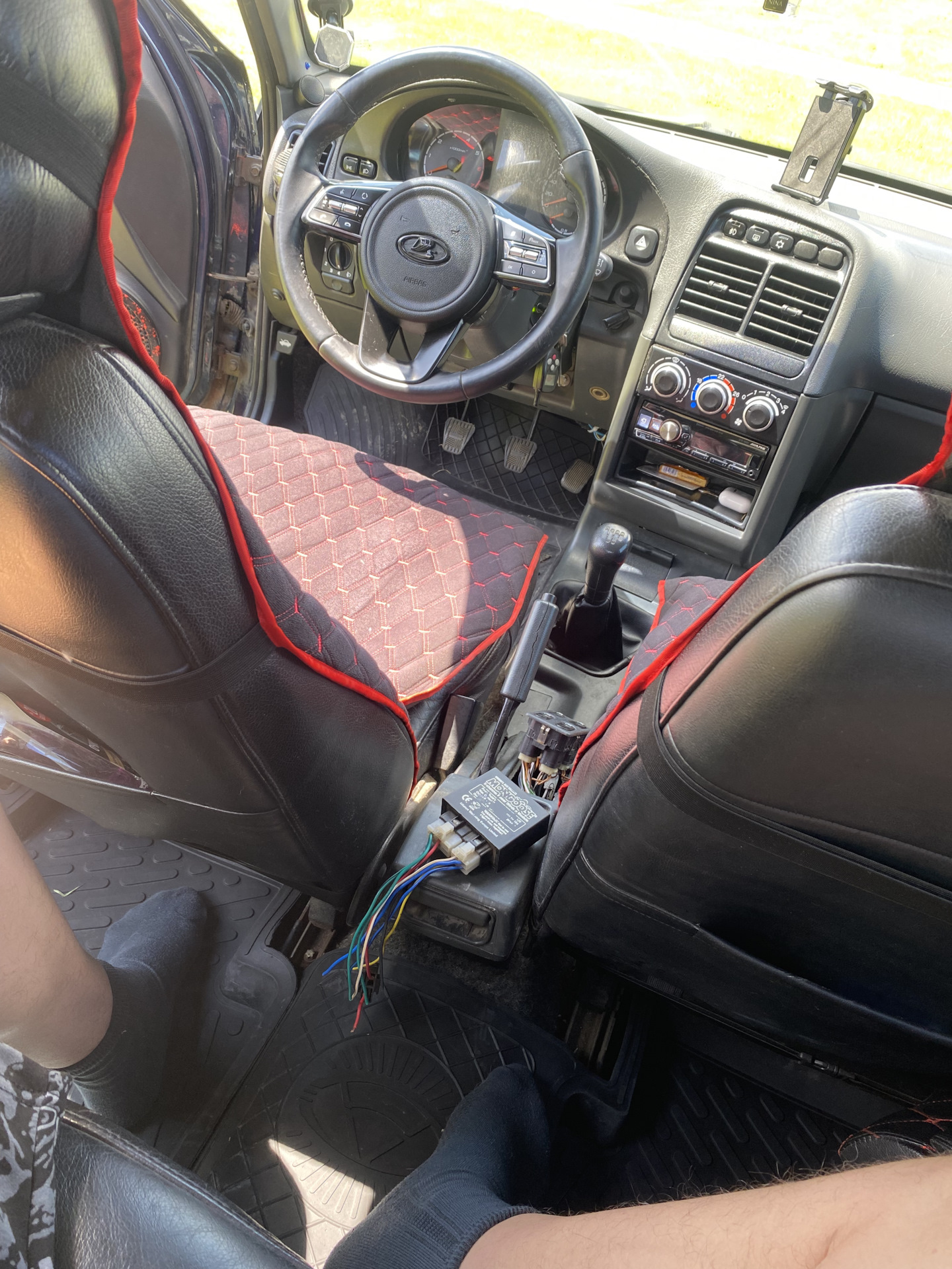 Доводчики стеклоподъемников Ваз 2112 — Lada 21124, 1,6 л, 2007 года ...