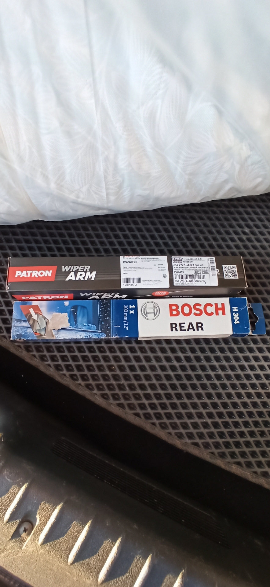 Задний дворник от Опель астра — Lada Калина Универсал (2G), 1,6 л, 2018 ...