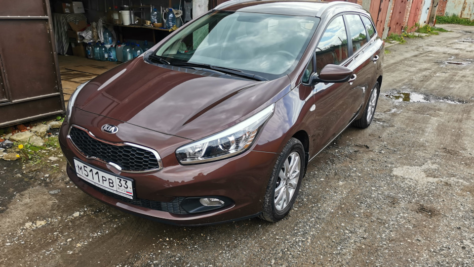 F3 LED в линзе Ceed JD на дороге (видео) — KIA Ceed SW (2G), 1,6 л, 2014 года | тюнинг | DRIVE2