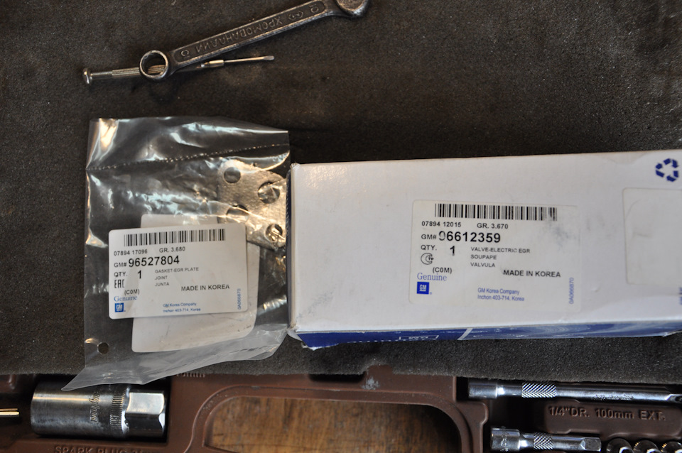96612359 Клапан рециркуляции выхлопных газов GM | Запчасти на DRIVE2