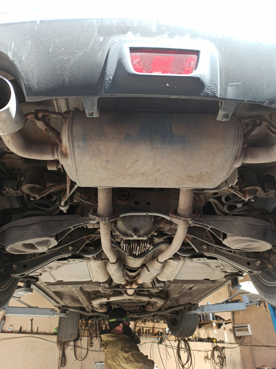 Удалили каты и после тонкие трубы сменили на более толстые 63 ...